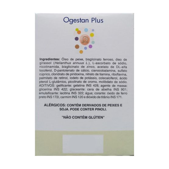 Ogestan Plus 90 Cápsulas - drogariamoderna