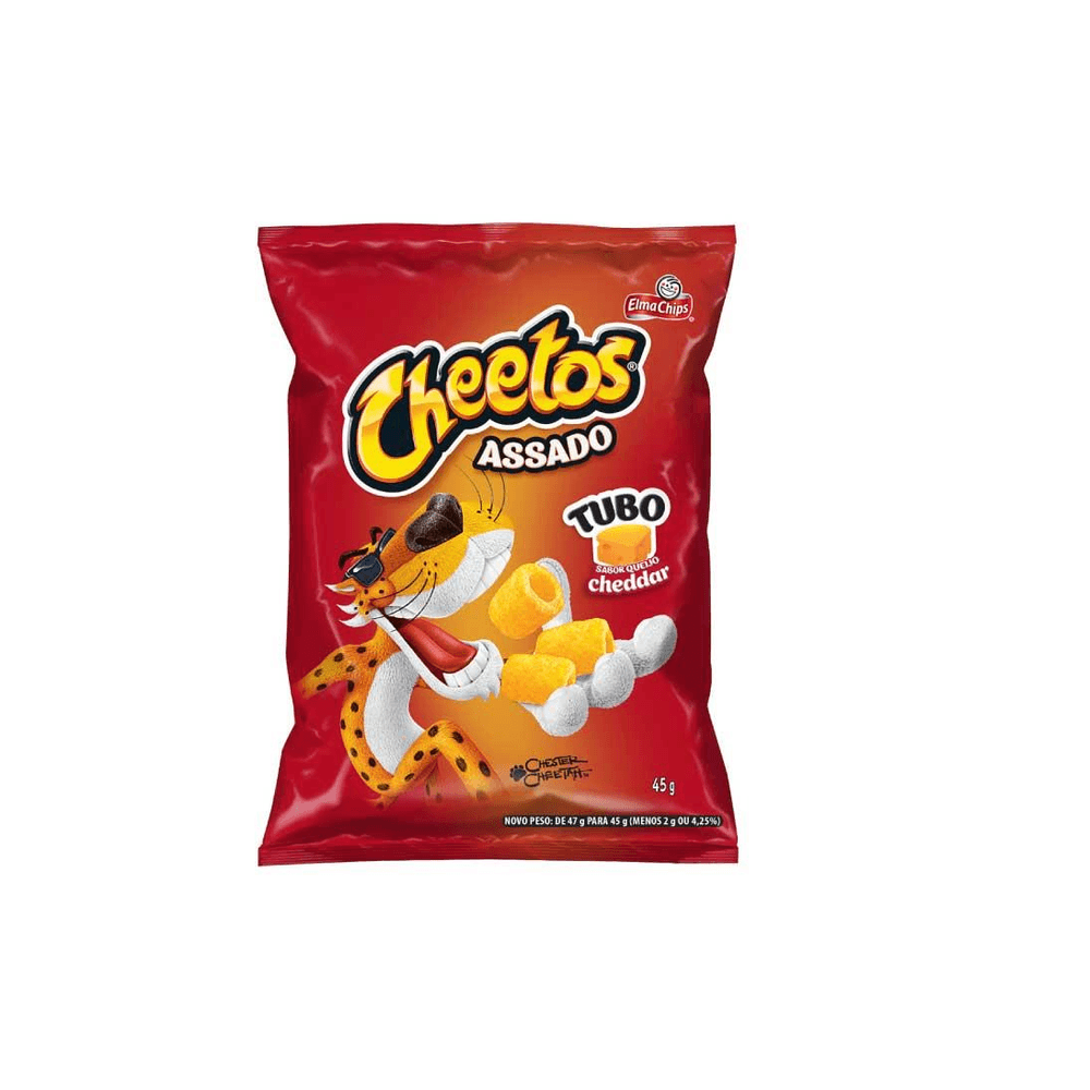 Elma Chips Cheetos Tubos De Queijo - drogariamoderna