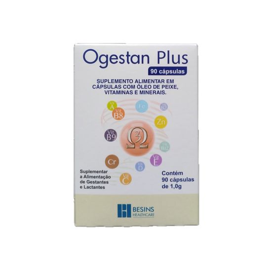 Ogestan Plus 90 Cápsulas - drogariamoderna