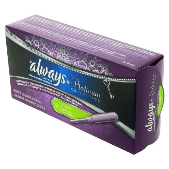 Always Platinum Co Absorvente Interno Super Protecao Extraordinaria Com ...