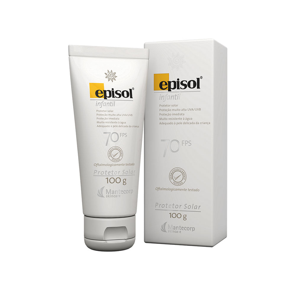 Episol Locao Infantil Fps 70 100 G - drogariamoderna